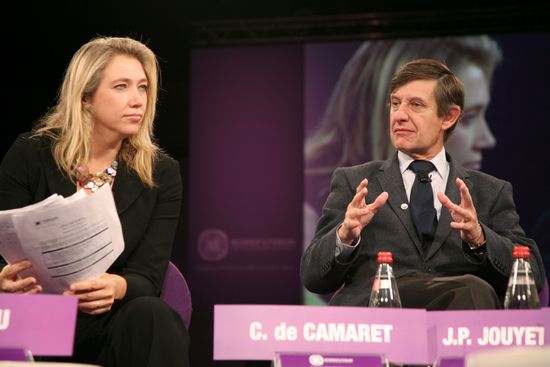 France 24 Tv Channel Journalist Caroline Editorial Stock Photo - Stock ...