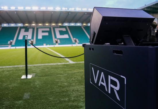 Video Assistant Referee Var Monitor Setup Editorial Stock Photo - Stock ...