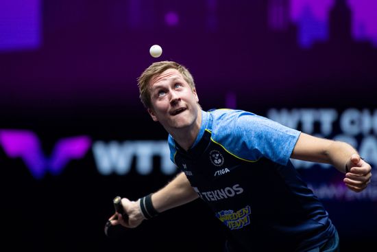 Mattias Falck Sweden Serves Ball During Editorial Stock Photo - Stock ...