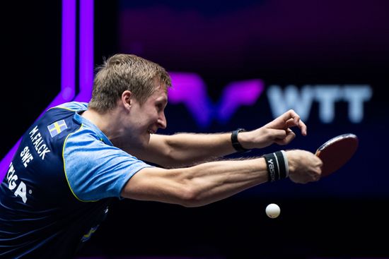 Mattias Falck Sweden Hits Return During Editorial Stock Photo - Stock ...