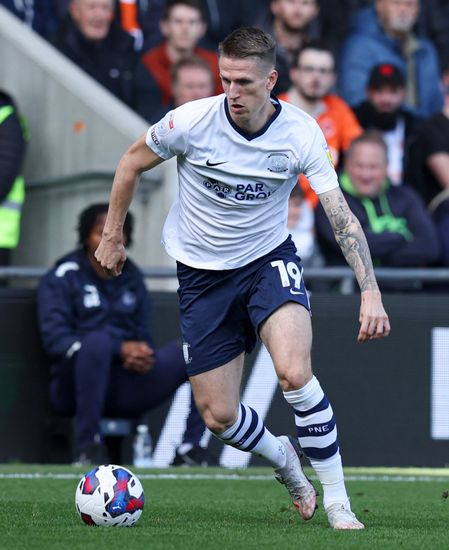 Emil Riis Jakobsen Preston North End Editorial Stock Photo - Stock ...