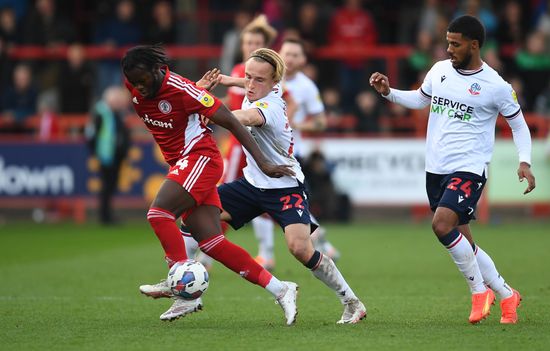 Rosaire Longelo Accrington Stanley Kyle Dempsey Editorial Stock Photo ...
