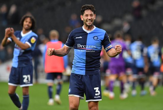 Joe Jacobsen Wycombe Wanderers Celebrates End Editorial Stock Photo ...