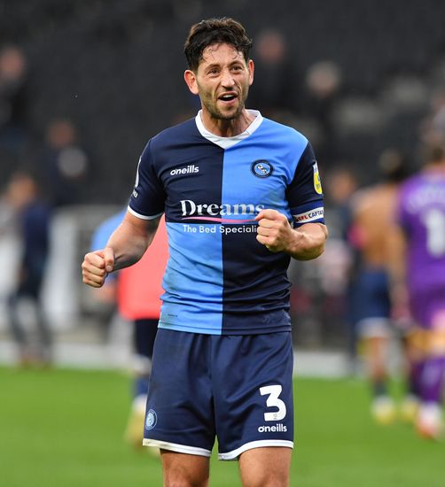 Joe Jacobsen Wycombe Wanderers Celebrates End Editorial Stock Photo ...