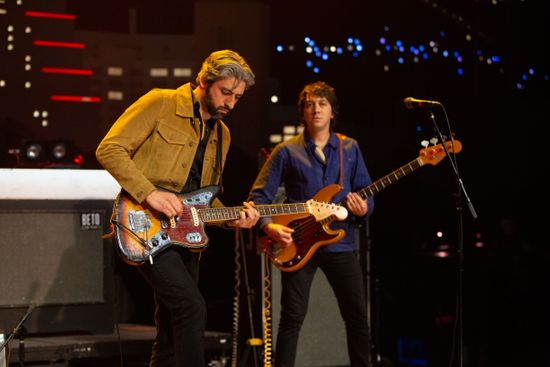 Guitarist Alex Fischel Spoon Performs During Editorial Stock Photo ...