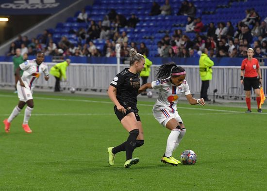 Lyon Defended Perle Morroni During Champions Editorial Stock Photo ...