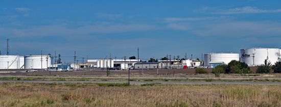 Chs Oil Refinery Mcpherson Americas Largest Editorial Stock Photo ...