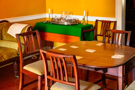 Table Playing Cards Indoors Room Fort Editorial Stock Photo - Stock ...