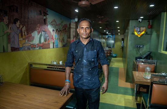 46yearold Athlete Shivanand B Shetty Poses Editorial Stock Photo ...