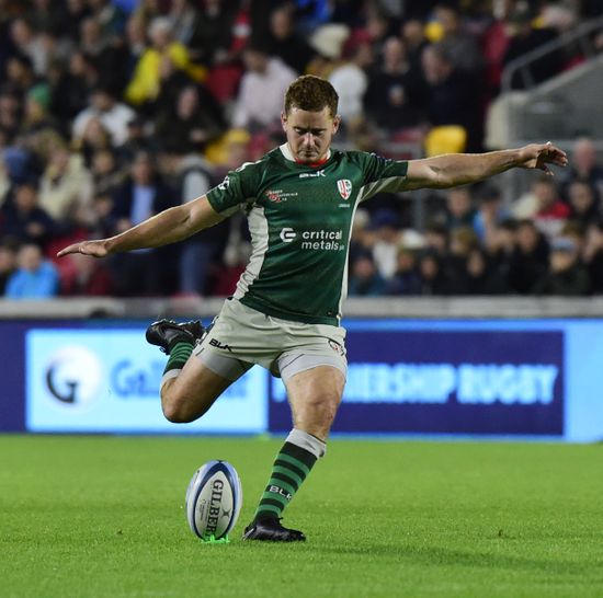 Paddy Jackson Captain London Irish Converts Editorial Stock Photo ...