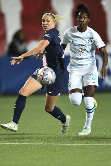 Jackie Grienen Vs Kadehisha Buchanan Uefa Editorial Stock Photo - Stock ...