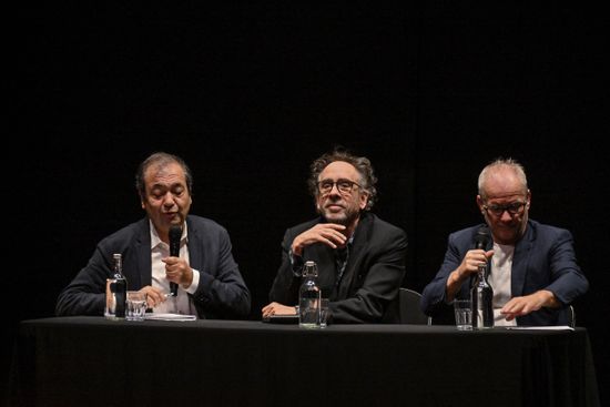 Tim Burton Holds Masterclass During 14th Editorial Stock Photo - Stock ...