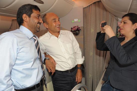 Emirates Chairman Ceo Sheikh Ahmed Bin Editorial Stock Photo - Stock ...