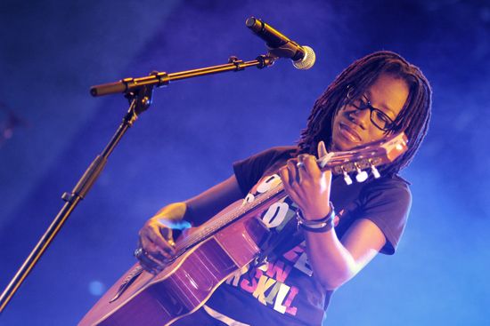 Nigerian Singer Asa Performs On Stage Editorial Stock Photo - Stock ...