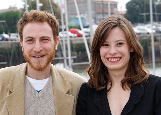 French Actors Marius Colucci Julie Voisin Editorial Stock Photo - Stock ...