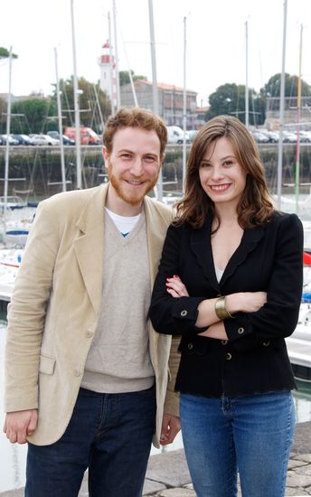 French Actors Marius Colucci Julie Voisin Editorial Stock Photo - Stock ...