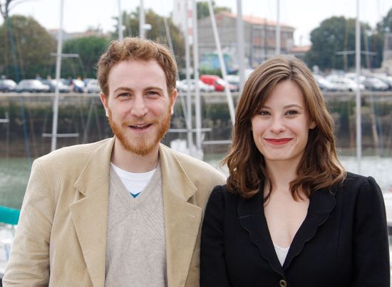 French Actors Marius Colucci Julie Voisin Editorial Stock Photo - Stock ...