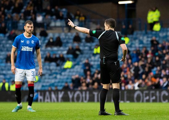 Referee David Munro Goes Show Morgan Editorial Stock Photo - Stock ...