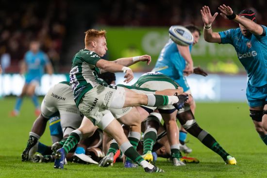 Caolan Englefield London Irish Kicks Ball Editorial Stock Photo - Stock ...