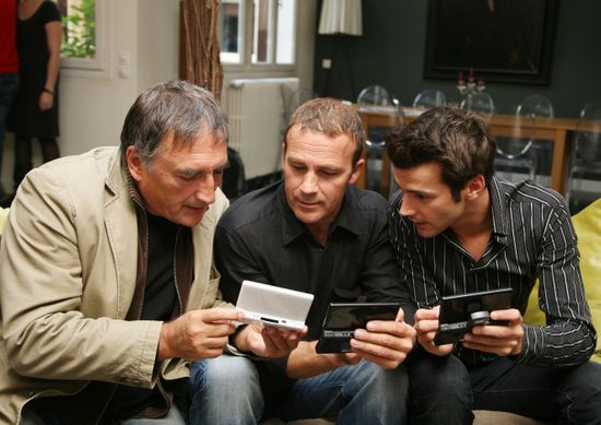 Actors Alexandre Fabre Serge Dupire Franck Editorial Stock Photo ...