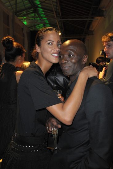 French Supermodel Noemie Lenoir Husband Soccer Editorial Stock Photo ...