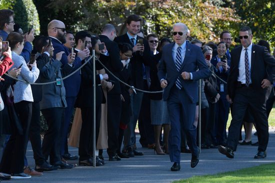 Us President Joe Biden Greeting White Editorial Stock Photo - Stock ...