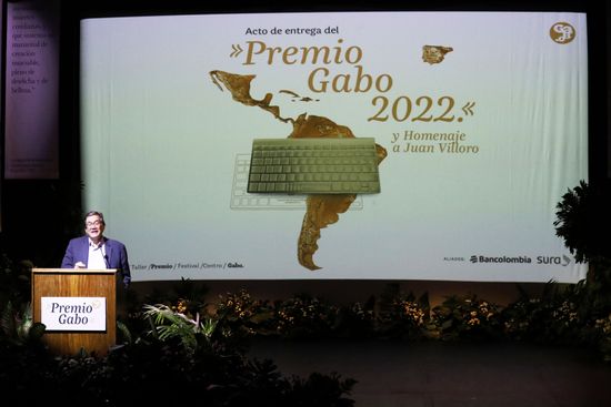 General Director Gabo Foundation Jaime Abello Editorial Stock Photo ...