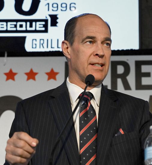 Steven Johnson Candidate Kansas State Treasurer Editorial Stock Photo ...