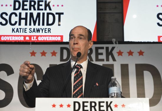 Steven Johnson Candidate Kansas State Treasurer Editorial Stock Photo ...