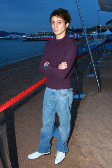 French Actor Adrien Jolivet Poses Terrazza Editorial Stock Photo ...