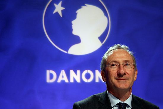 Chairman Chief Executive Officer Danone French Editorial Stock Photo ...