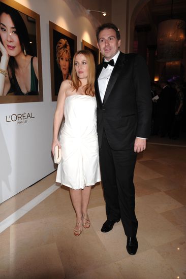 Gillian Anderson Partner Seen During 61th Editorial Stock Photo - Stock ...