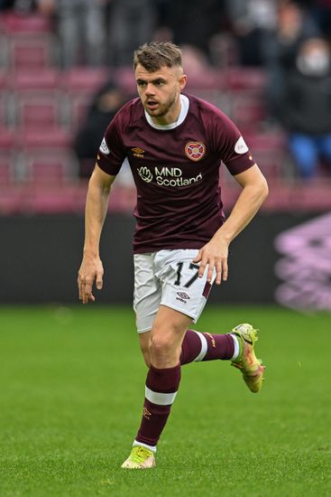 Hearts Alan Forrest During Cinch Scottish Editorial Stock Photo - Stock ...