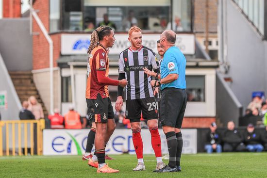 Referee Martin Coy Conversation Ryan Taylor Editorial Stock Photo ...