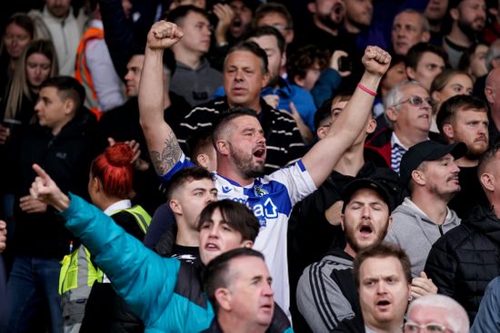 Bristol Rovers Fans Editorial Stock Photo - Stock Image | Shutterstock
