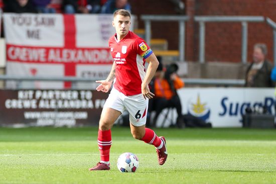 Crewe Alexandra Defender Luke Offord 6 Editorial Stock Photo - Stock ...