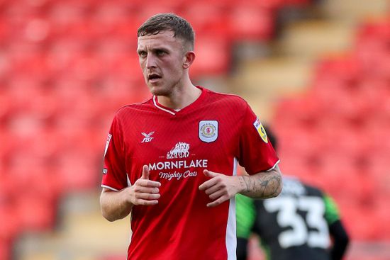 Crewe Alexandra Midfielder Oliver Finney 14 Editorial Stock Photo ...