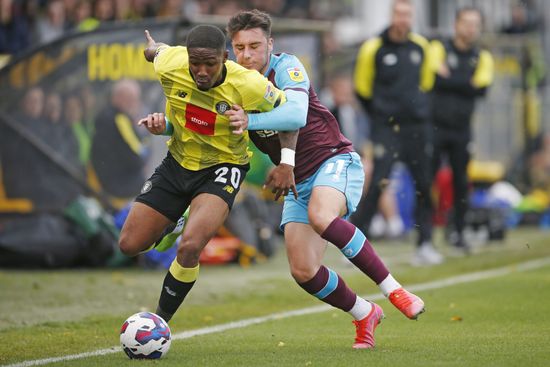 Harrogate Defender Kayne Ramsay 20 Goes Editorial Stock Photo - Stock ...