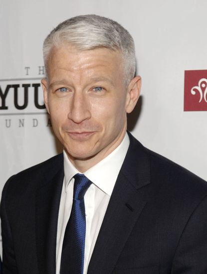 Cnn Correspondent Anderson Cooper Poses 5th Editorial Stock Photo ...