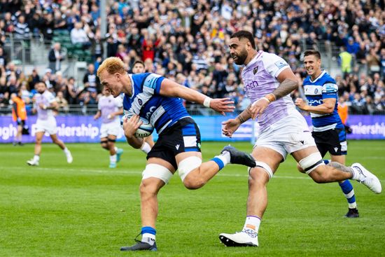 Miles Reid Bath Rugby Races Score Editorial Stock Photo - Stock Image ...