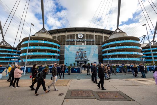 General Stadium View Outside Etihad Stadium Editorial Stock Photo ...