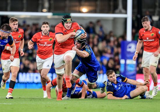 Leinster Vs Munster Munsters Ruadhan Quinn Editorial Stock Photo ...