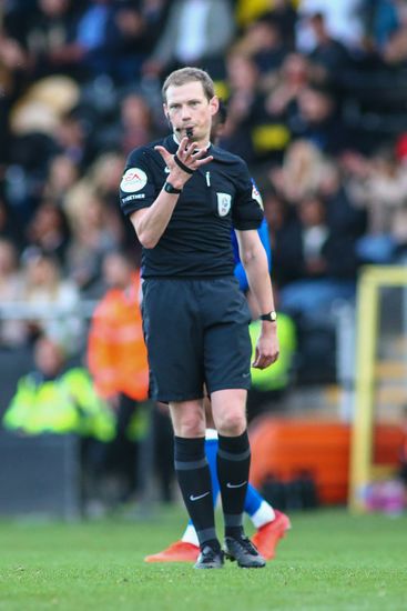 Peter Wright Referee During Efl Sky Editorial Stock Photo - Stock Image ...