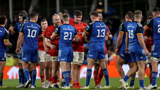 Leinster Vs Munster Munsters Ruadhan Quinn Editorial Stock Photo ...