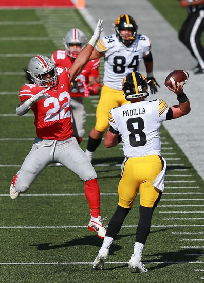 Iowa Hawkeyes Quarterback Alex Padilla 8 Editorial Stock Photo - Stock ...