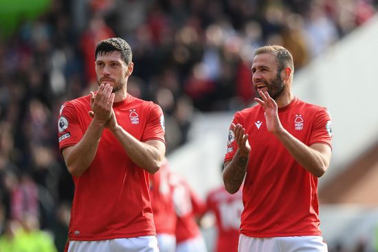Scott Mckenna Nottingham Forest Steve Cook Editorial Stock Photo ...