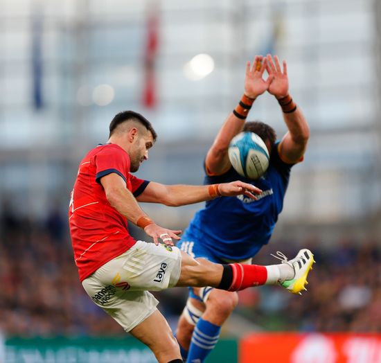 Conor Murray Munster Kicks Ball Foward Editorial Stock Photo - Stock ...