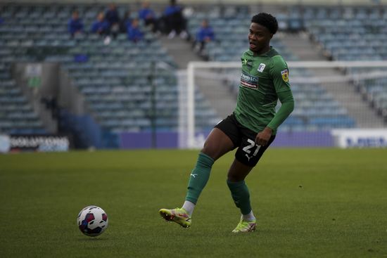 Tyrell Warren Barrow Afc On Ball Editorial Stock Photo - Stock Image ...