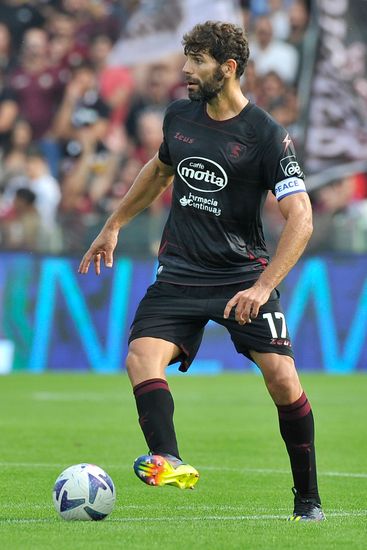 Federico Fazio Player Salernitana During Match Editorial Stock Photo ...