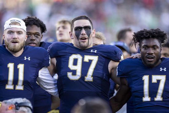 Notre Dame Quarterback Ron Powlus Iii Editorial Stock Photo - Stock ...